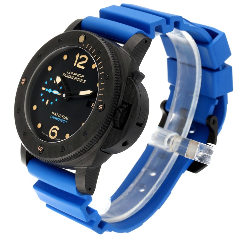 Panerai Luminor Submersible 1950 Carbotech 3 Days Mens Watch PAM00616 ...