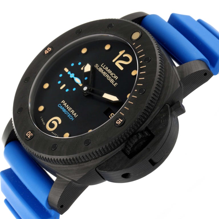 Panerai Luminor Submersible 1950 Carbotech 3 Days Mens Watch PAM00616 ...