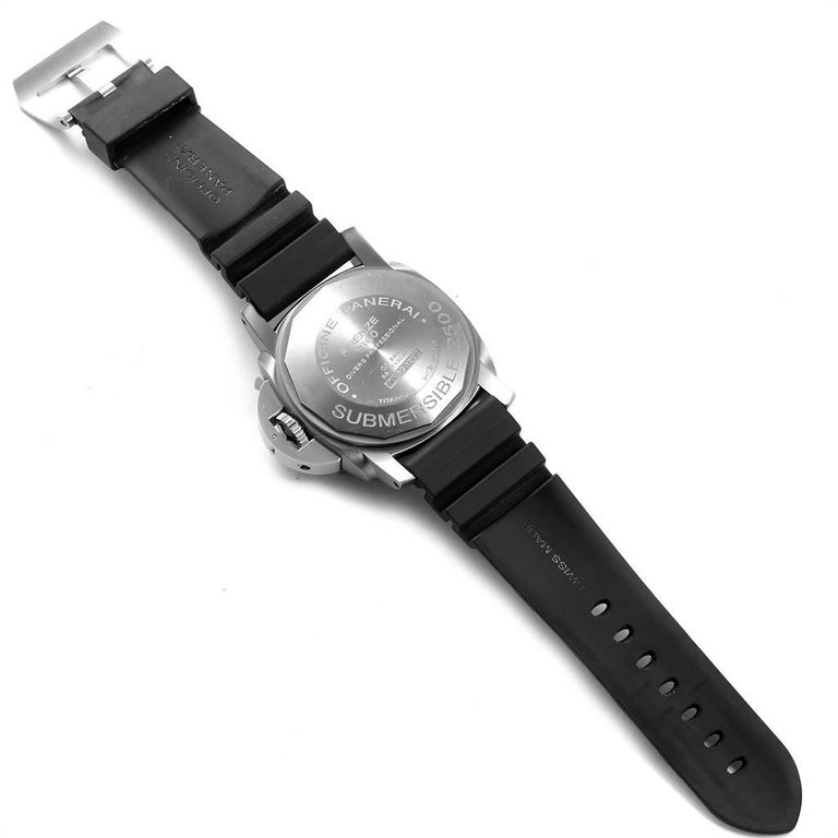 Panerai Luminor Submersible 2500m Men's Watch PAM00194 Box Papers For ...