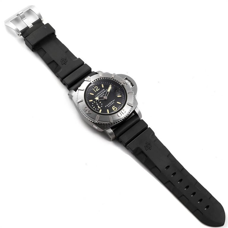 Panerai Luminor Submersible 2500m Men's Watch PAM00194 Box Papers For ...