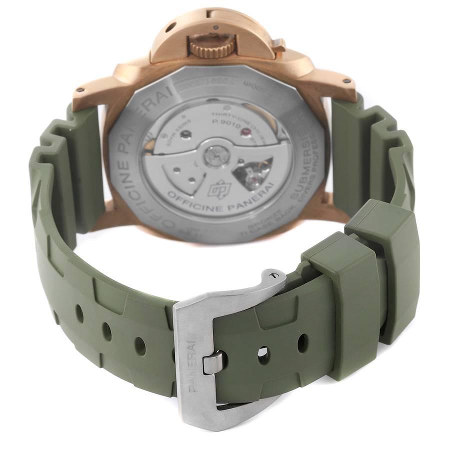 Panerai Luminor Submersible 47mm Bronze Mens Watch PAM00968 Box Papers ...