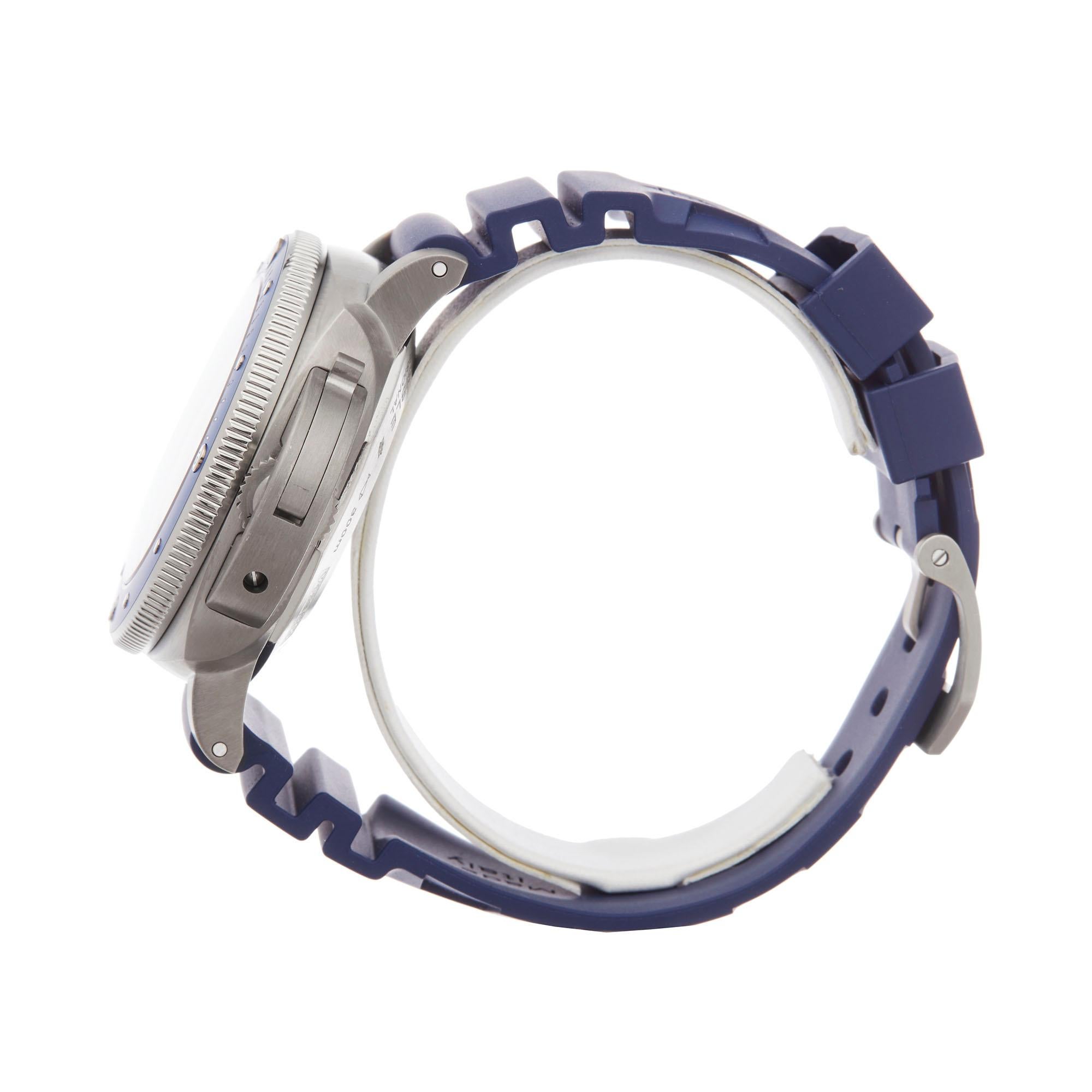 Panerai Luminor Submersible Chronograph Stainless Steel PAM00982 at ...