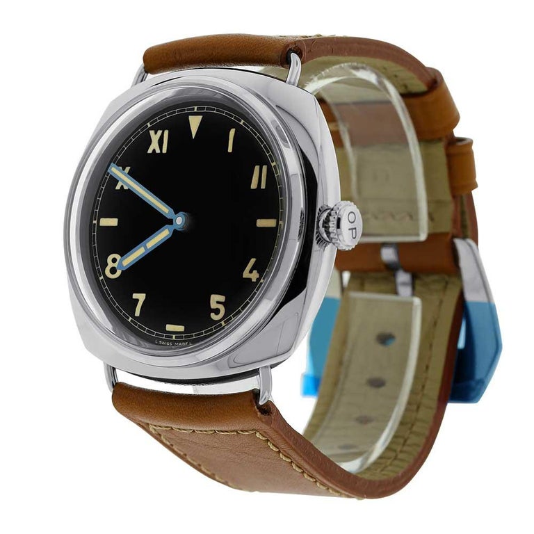 Panerai Radiomir 1936 Stainless-Steel Black California Dial Watch ...