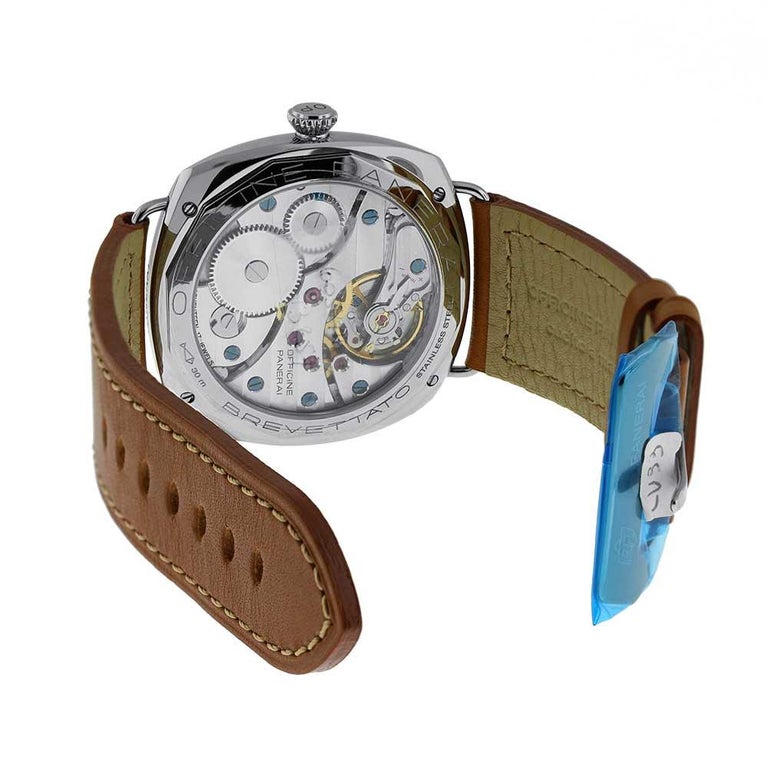 Panerai Radiomir 1936 Stainless-Steel Black California Dial Watch ...