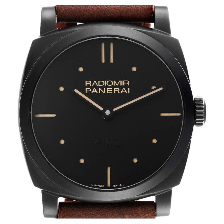 Montre pour homme Panerai Radiomir 1940 3 jours en céramique PAM00577 ...