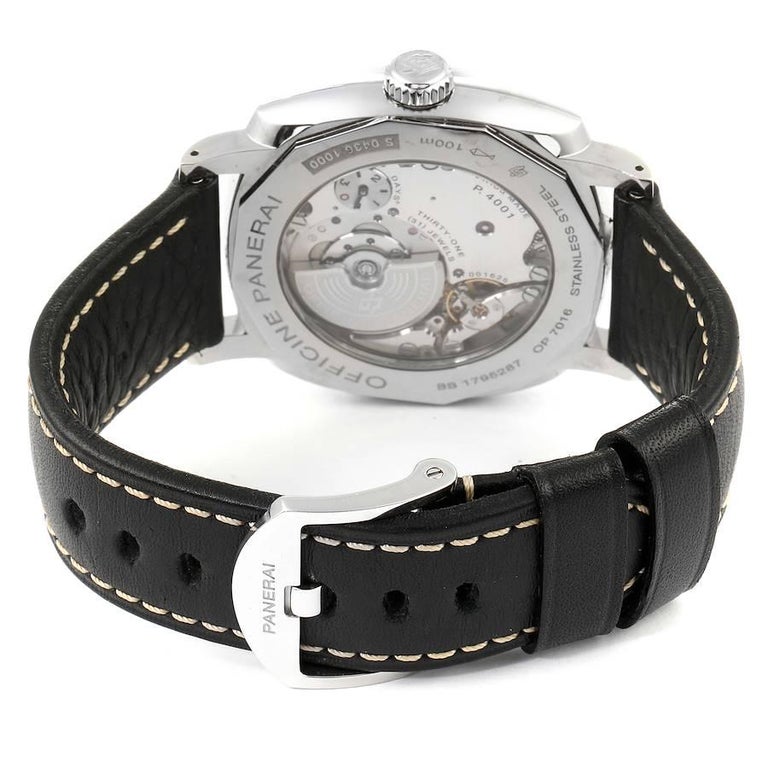 Panerai Radiomir 1940 Black Dial Steel Mens Watch PAM00627 Unworn For ...