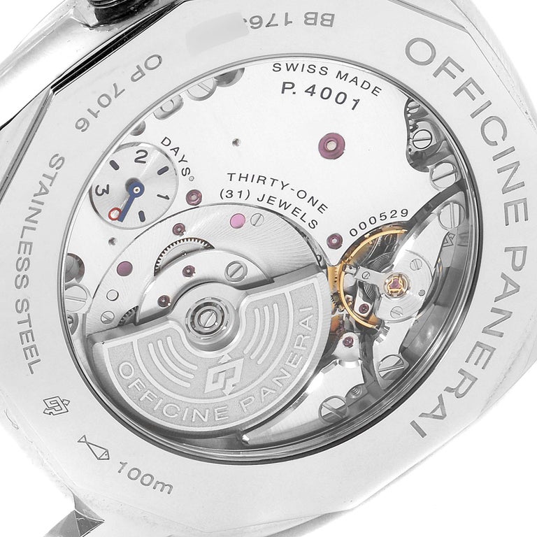 Panerai Radiomir 1940 Black Dial Steel Mens Watch PAM00627 For Sale at ...