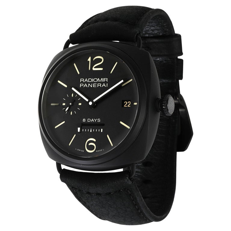 Panerai Radiomir 8 Day PAM00384 Men's Watch in Ceramic/Titanium For ...