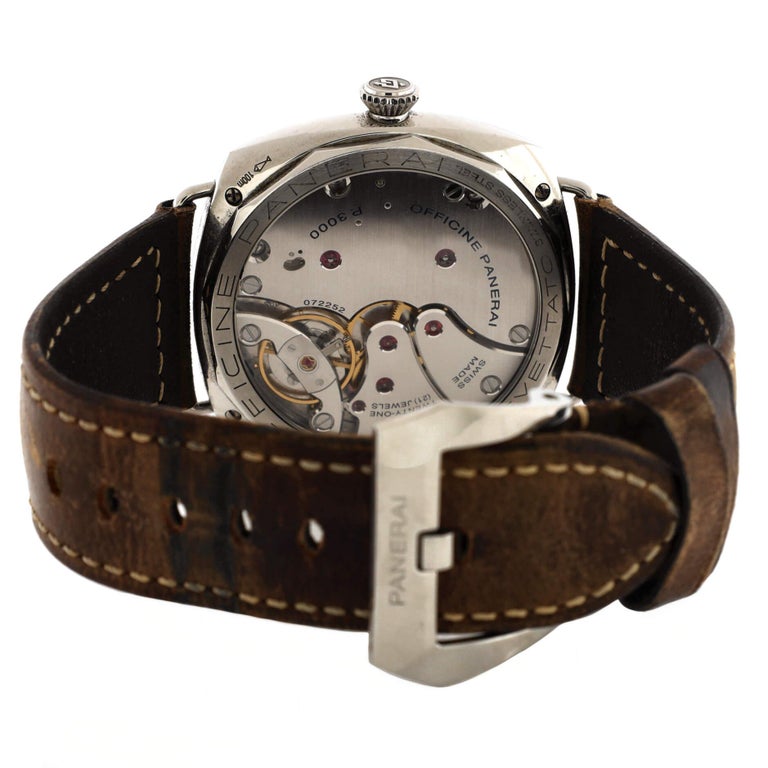 Panerai Radiomir California Manual Watch Stainless Steel and Leather 47 ...