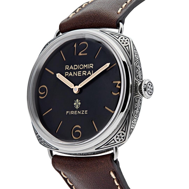 Panerai Radiomir Firenze 3 Days Engraved Special Edition 47mm PAM00672 ...