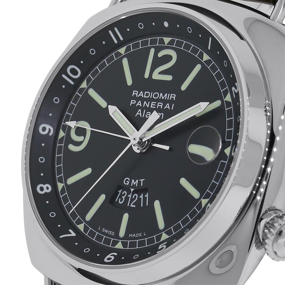 Panerai Radiomir Stainless-Steel GMT Alarm Watch PAM00098 For Sale at ...