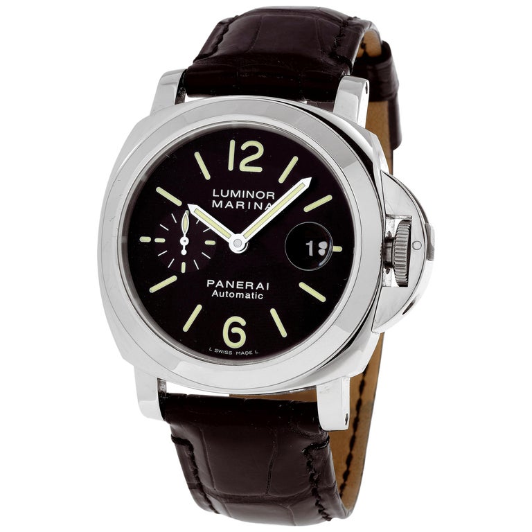 Panerai stainless Luminor Marina Firenze 1860 Automatic Wristwatch Pam ...