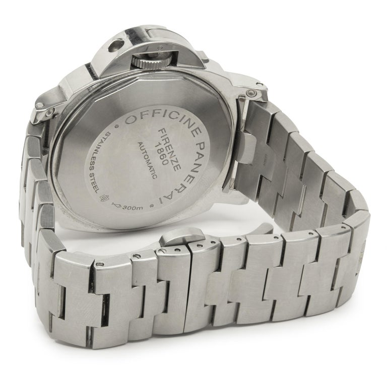 Panerai Stainless Steel GMT PAM 88 For Sale at 1stDibs