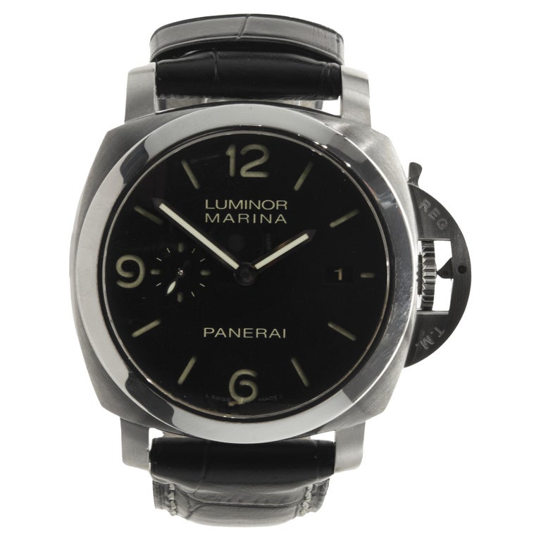 Panerai Stainless Steel Luminor Marina PAM 312 at 1stDibs