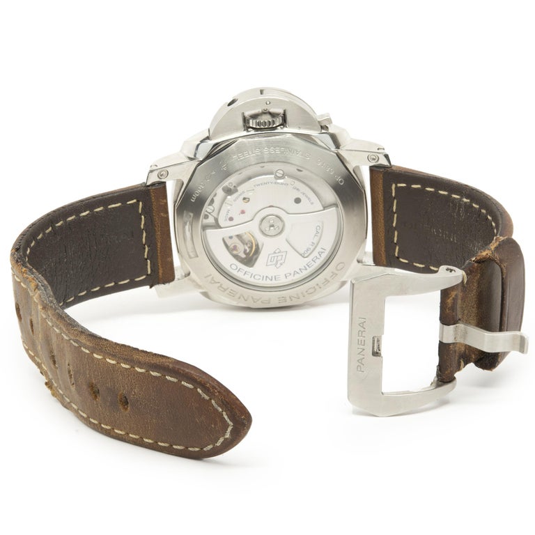 Panerai Stainless Steel Luminor Marina PAM 359 at 1stDibs