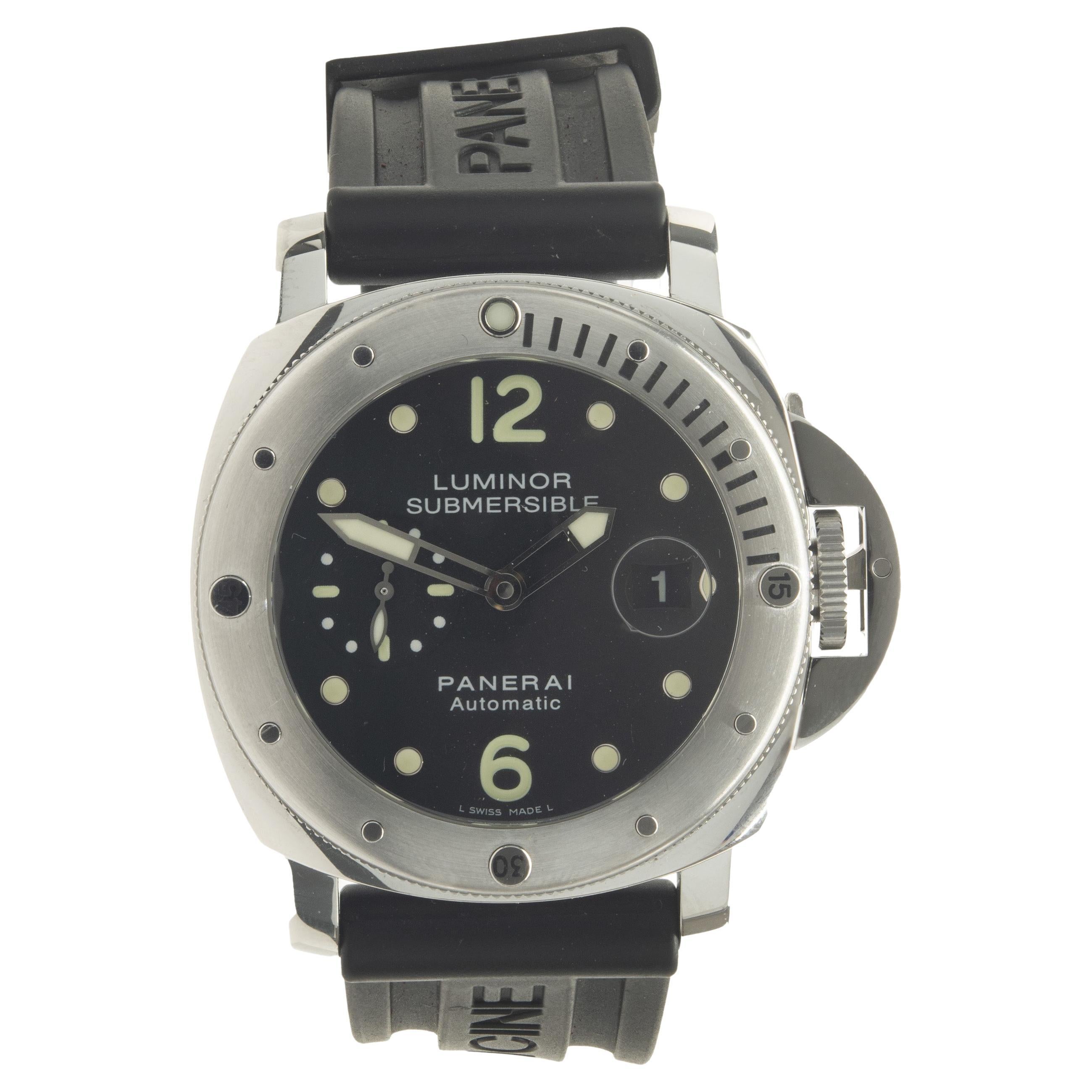 Panerai Luminor Submersible Chronograph Stainless Steel PAM00982 at ...