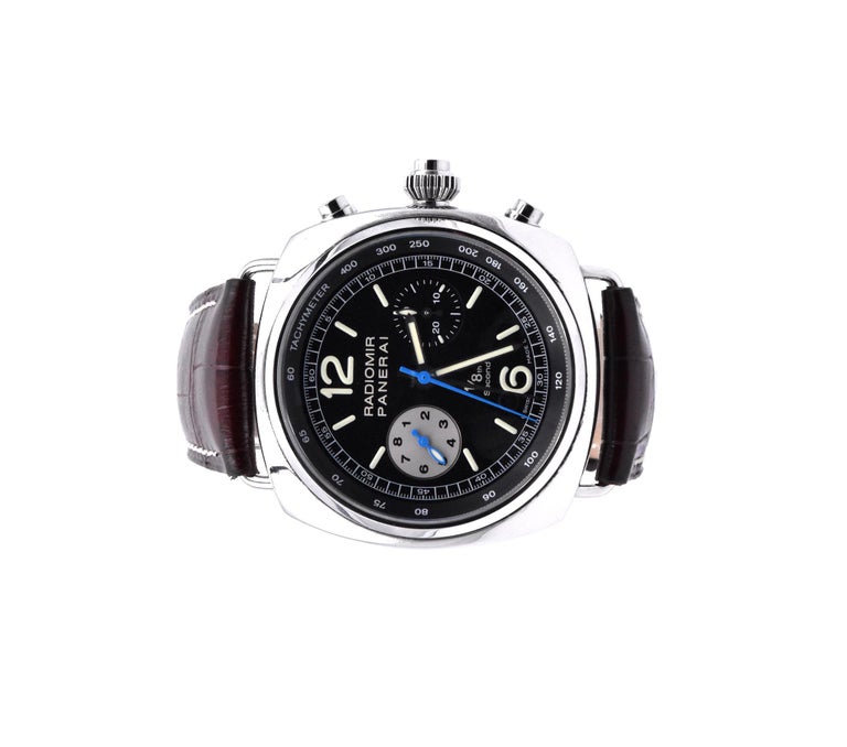 Panerai Stainless Steel PAM 246 Radiomir 1/8th Second For Sale at 1stDibs