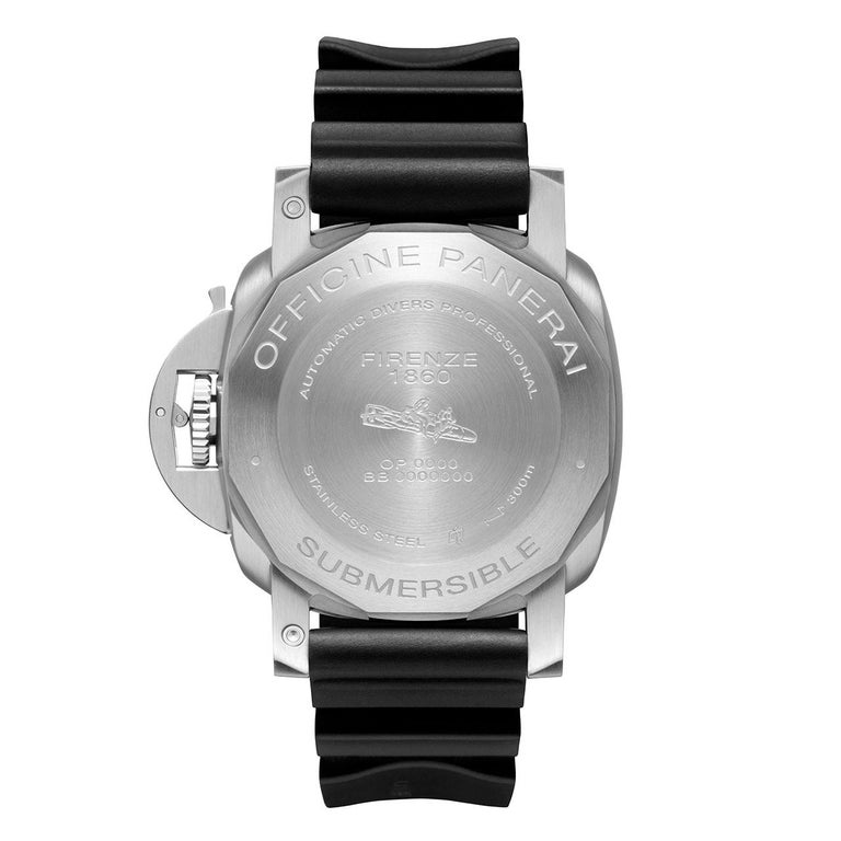 Panerai Submersible Azzurro Steel Limited Edition 500 Pieces Pam1209 ...