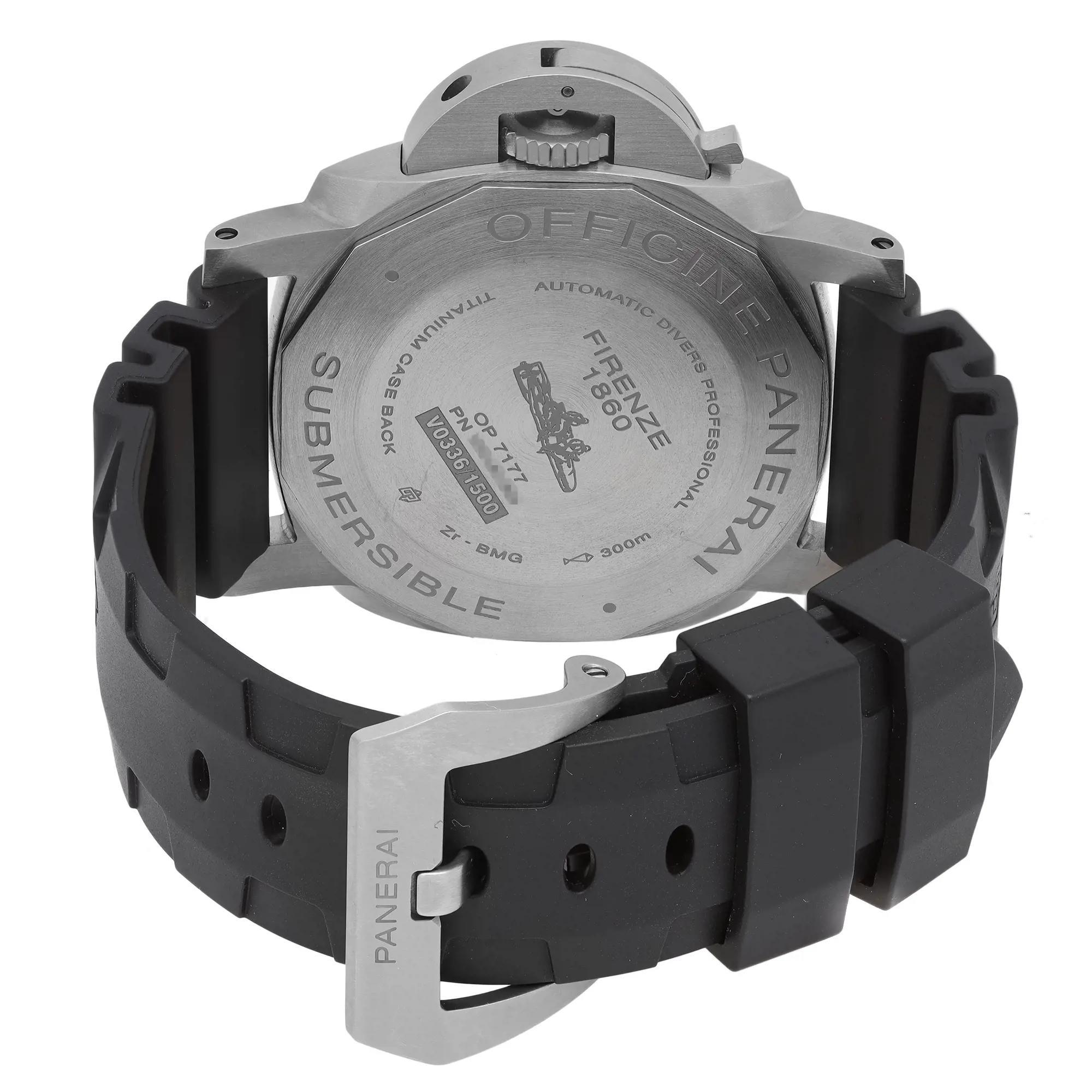 Panerai Submersible BMG-Tech Steel Black Dial Automatic Men Watch ...