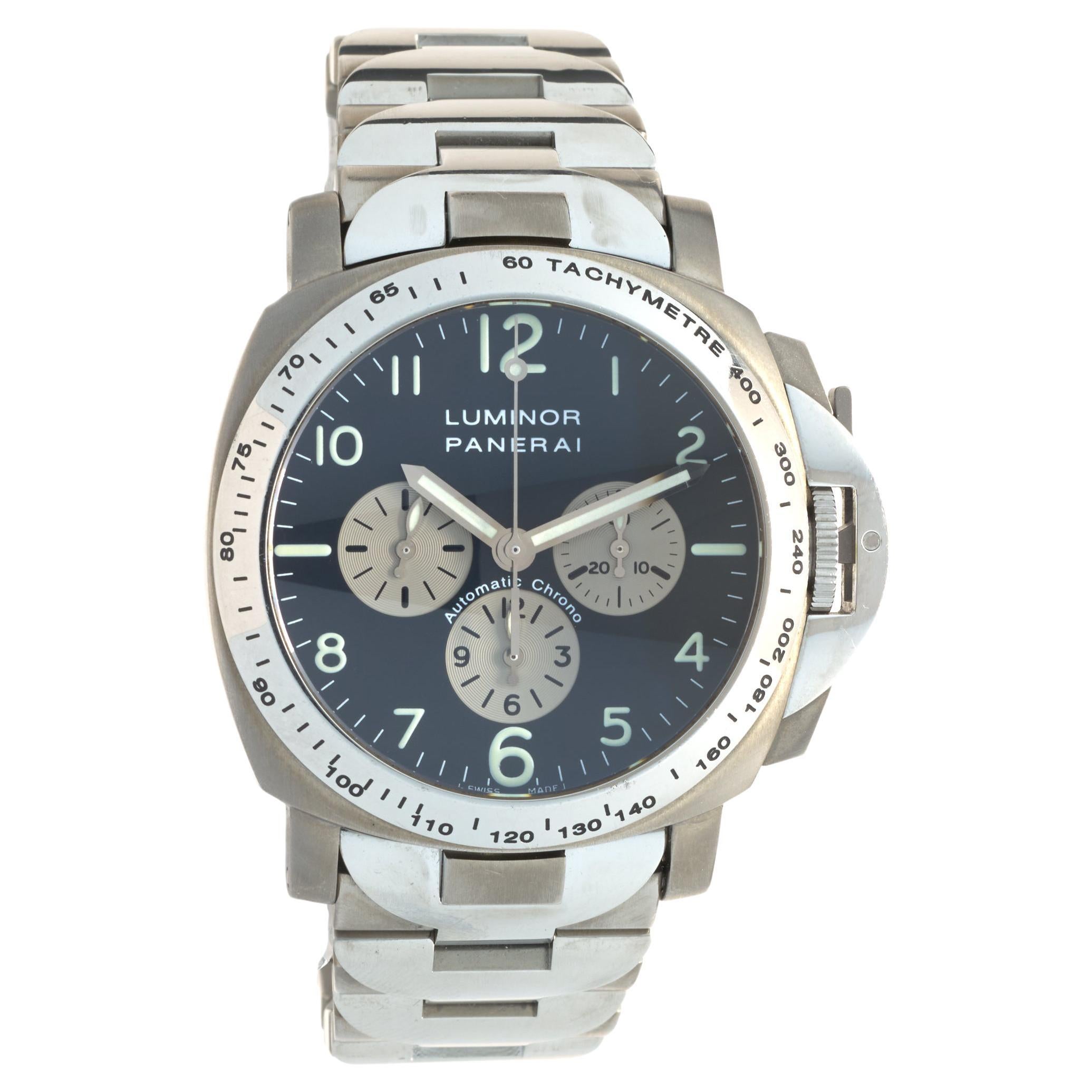 Panerai Titanium Luminor Chorno PAM 52 For Sale at 1stDibs