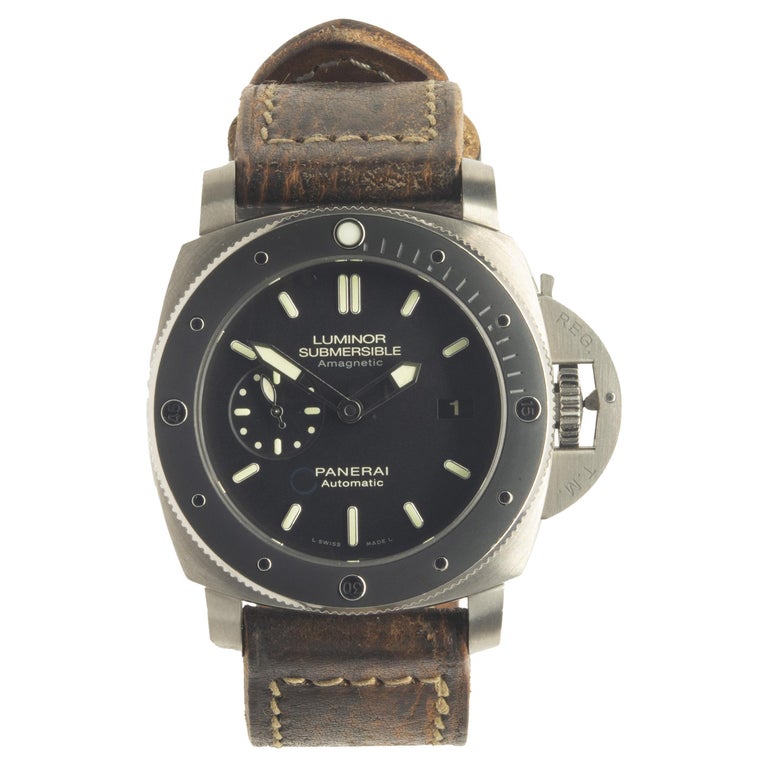 Panerai Titan-Leuchte, submersible, 1950 PAM 389 im Angebot bei 1stDibs