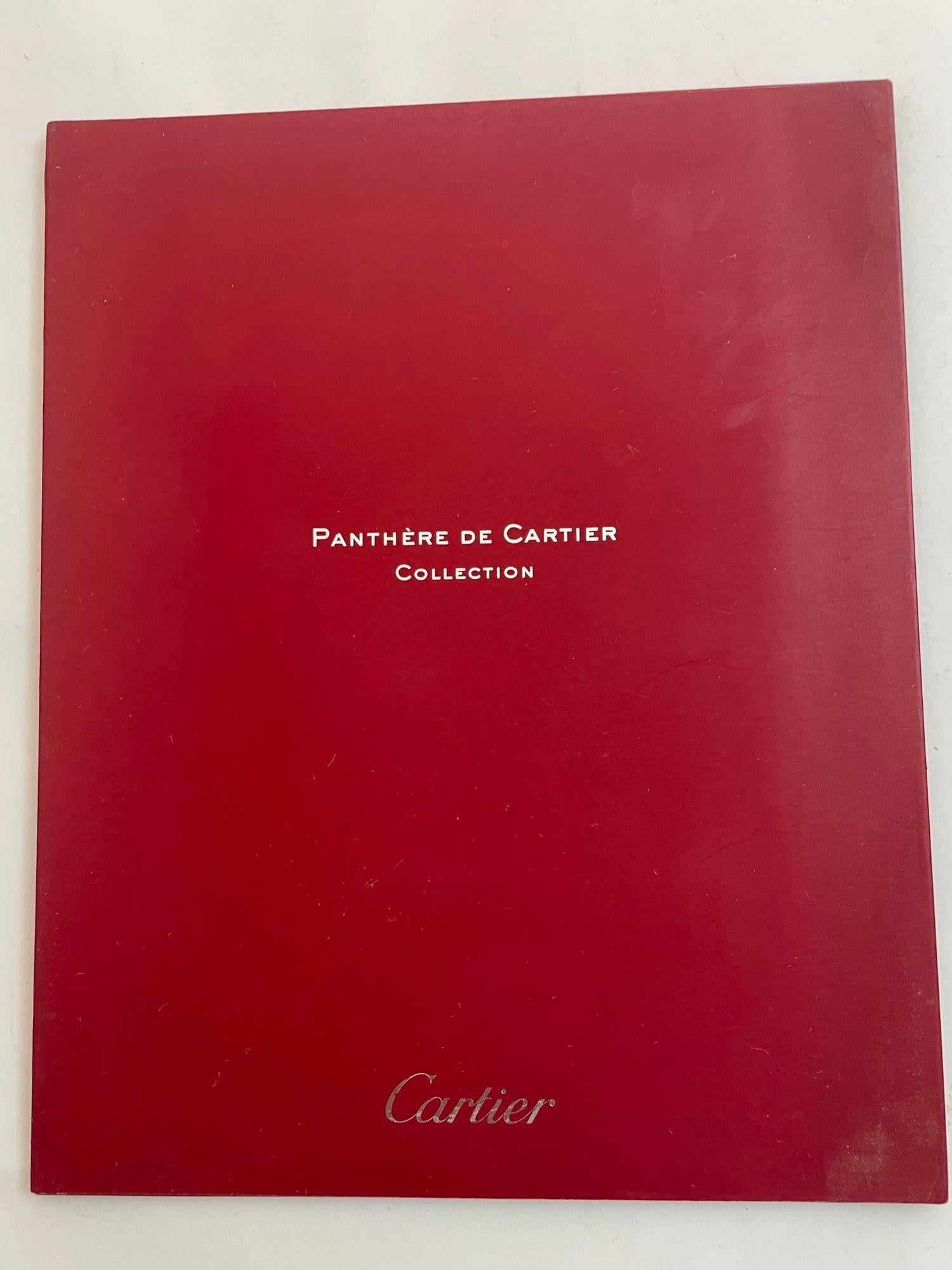 Panthere De Cartier Collection Catalogue in Red Sleeve by CARTIER For ...