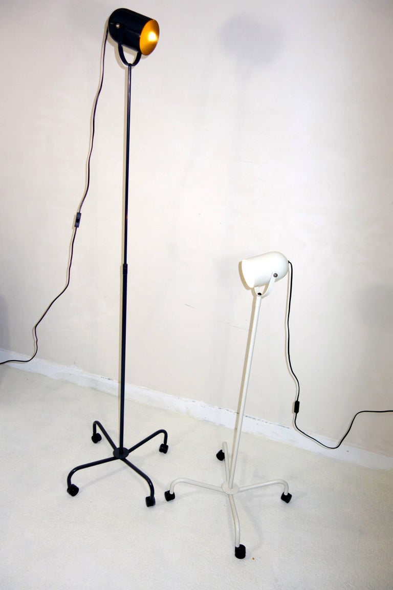 Pair of Postmodern Floor Lamps Panto Beam by Danish designer Verner ...