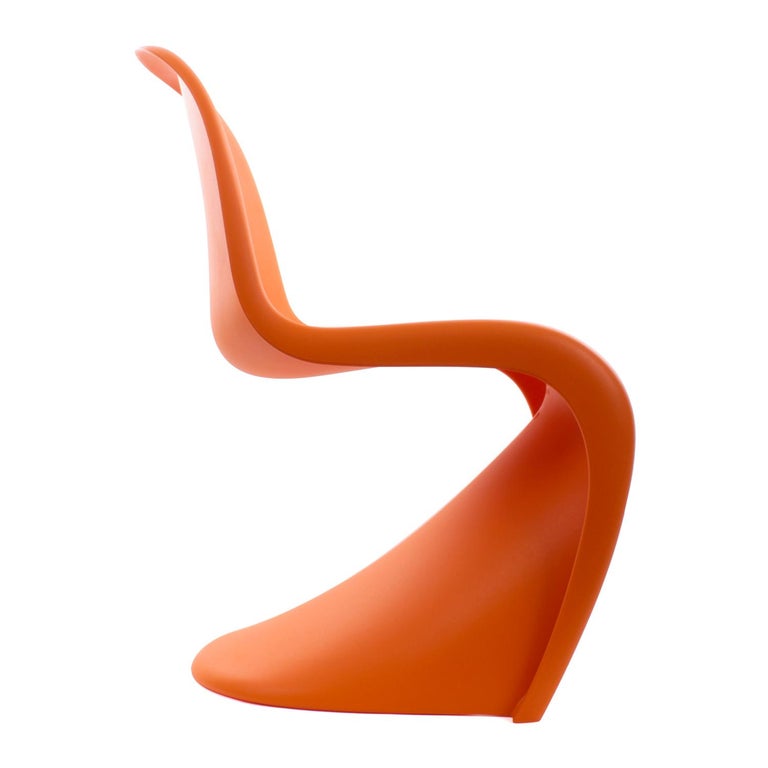 Panton Junior Chair by Verner Panton Vitra 1967, Bright Orange Children ...