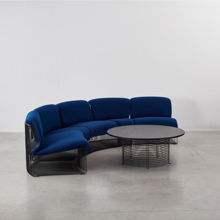 Panton Pantonova Sofa and Table Set for Fritz Hansen, Denmark, circa ...