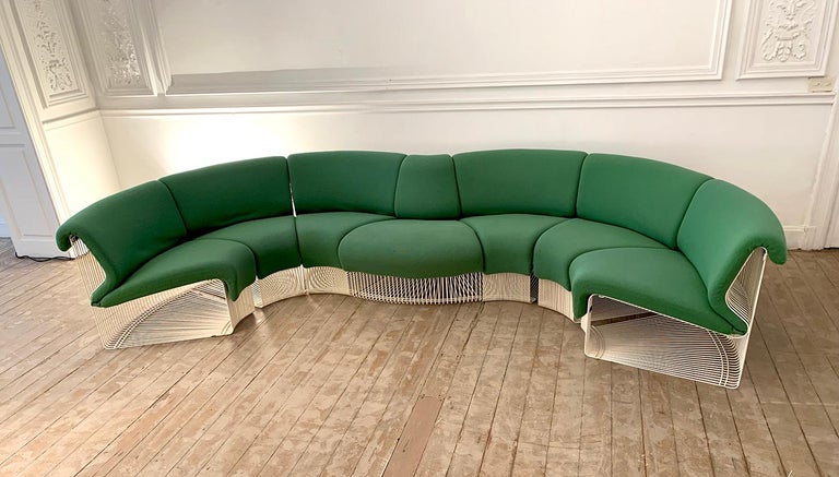 Pantonova Sofa Modules Set, Verner Panton Produced by Fritz Hansen ...
