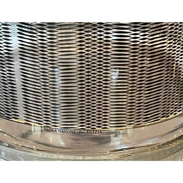 Paola Navone Egizia Italian Art Glass Vase, 2010s For Sale at 1stDibs