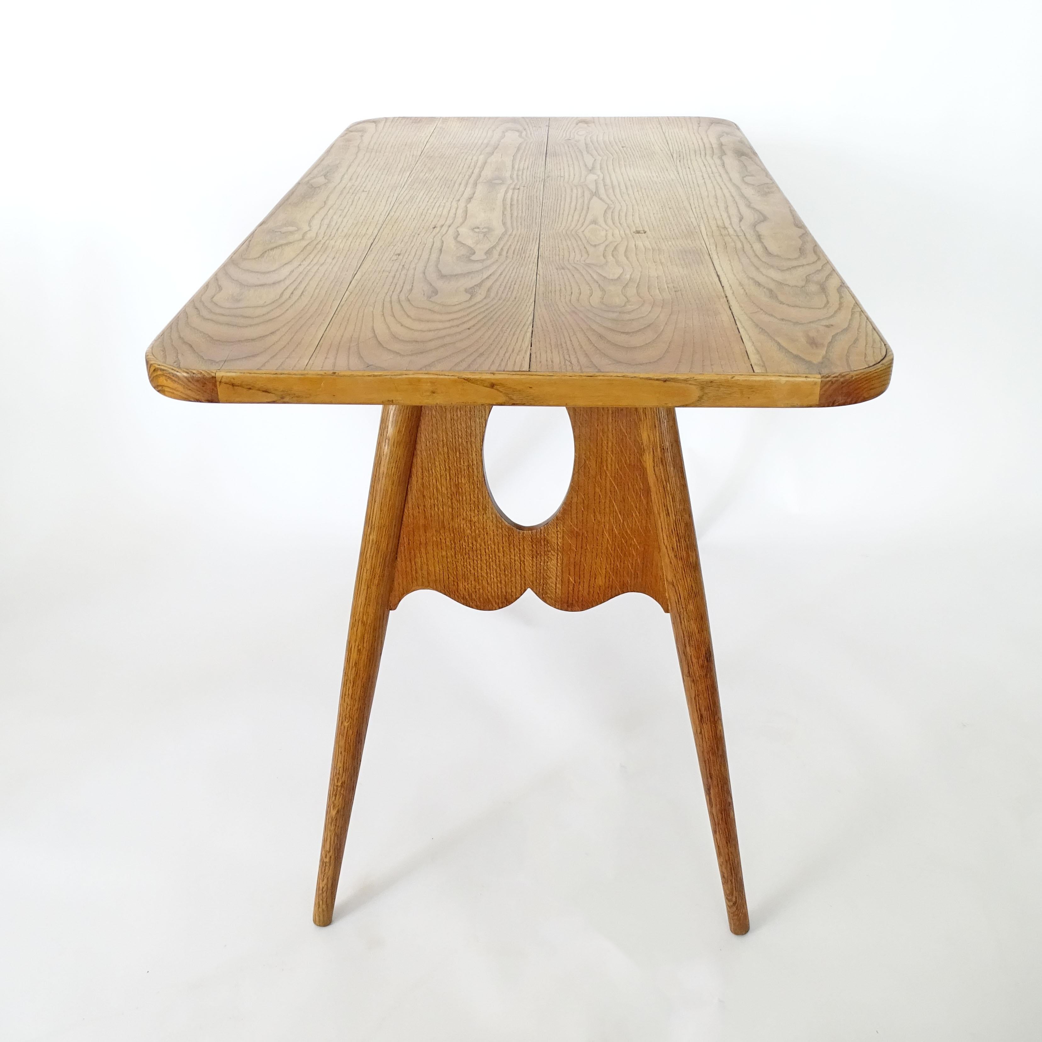 Paolo Buffa Small Rectangular Dining Table in Oak, Italy, 1940s For ...