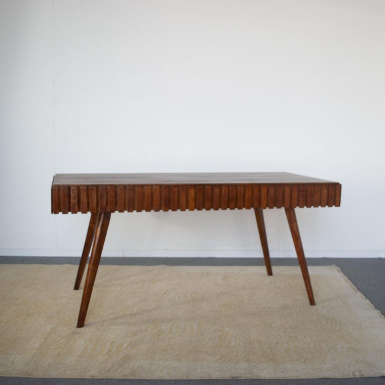 Paolo Buffa wooden table 1950s For Sale at 1stDibs