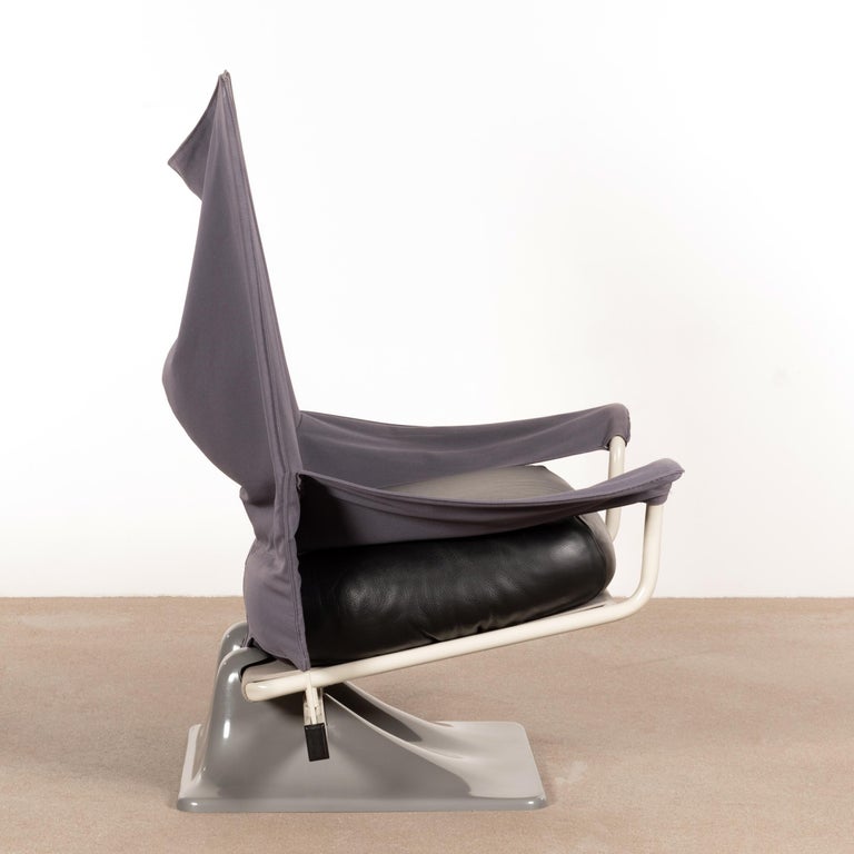 Paolo Deganello 650 AEO Lounge Chair for Cassina, Italy, 1973 at 1stDibs