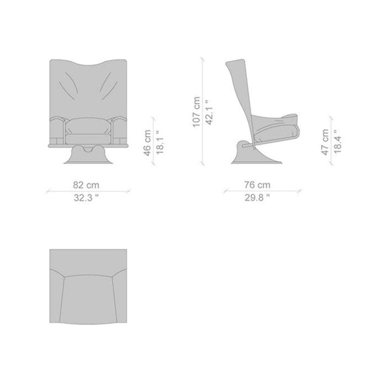 Paolo Deganello 'Aeo' Chair for the Archizoom Group by Cassina For Sale ...