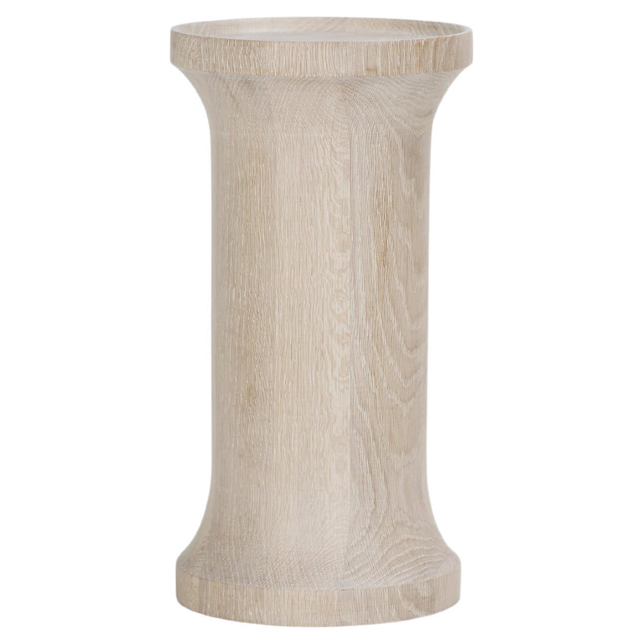 Pair of Column Form Side Tables at 1stDibs