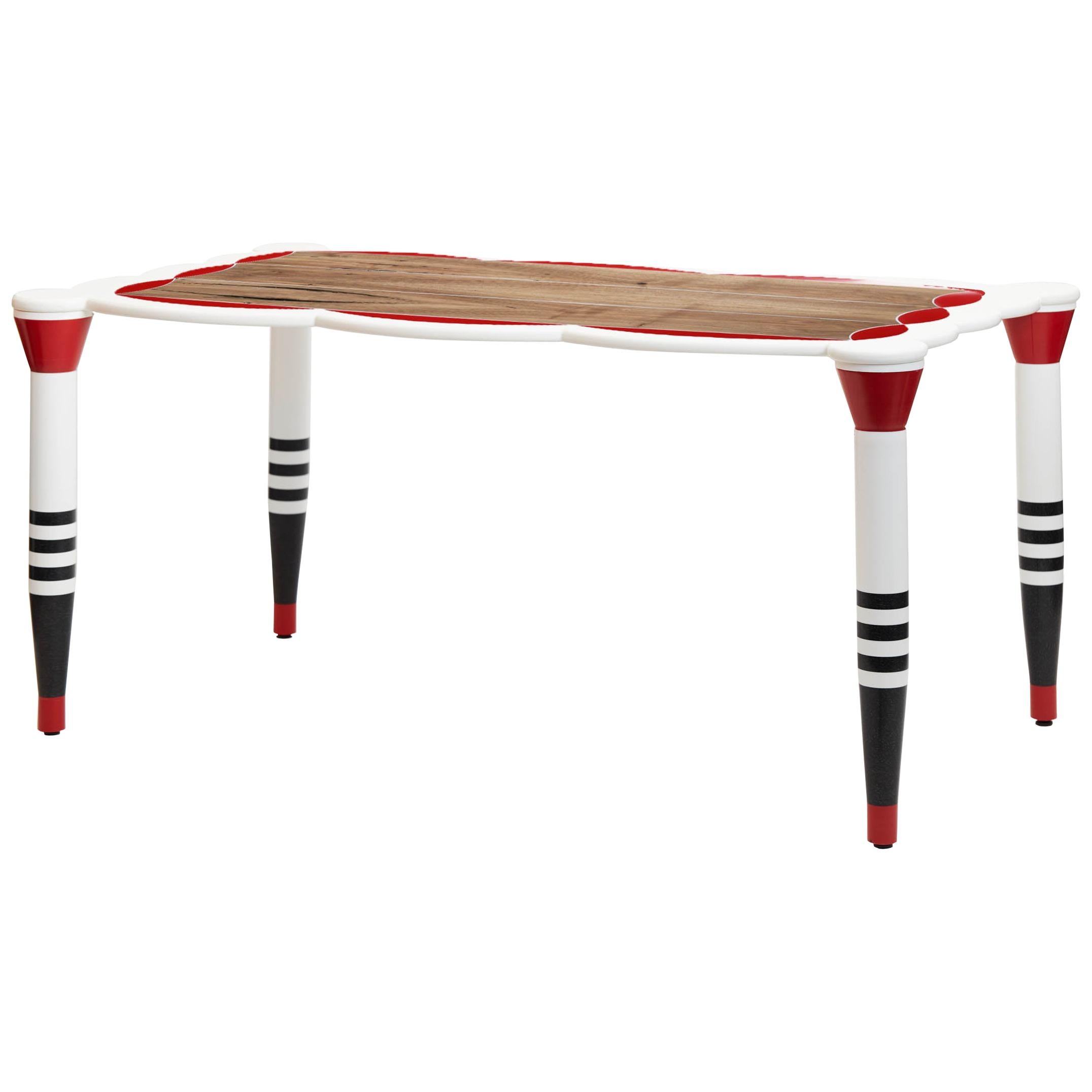 Paolo Setti Fipro Studio Memphis Style Corian Dining Table, Spain, 2019 ...