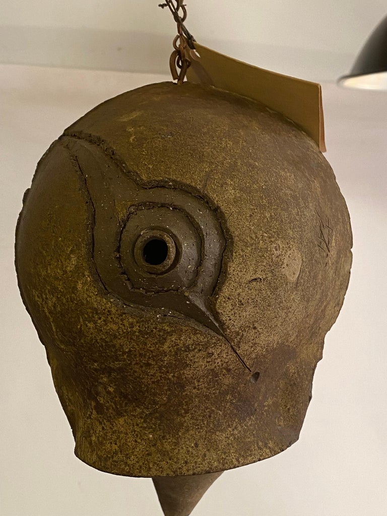 Paolo Soleri Brutalist Pottery Wind Bell for Hand of The Craftsman For ...
