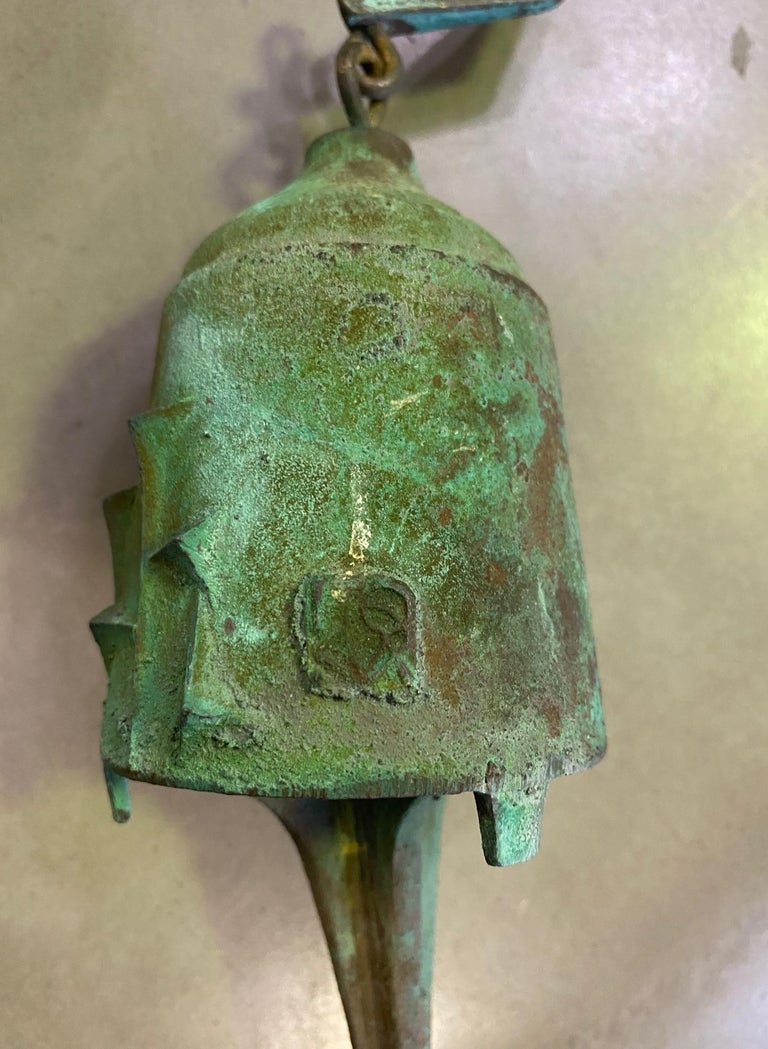 Paolo Soleri Cosanti Arcosanti Cast Bronze Brutalist Wind Chime/ Wind ...