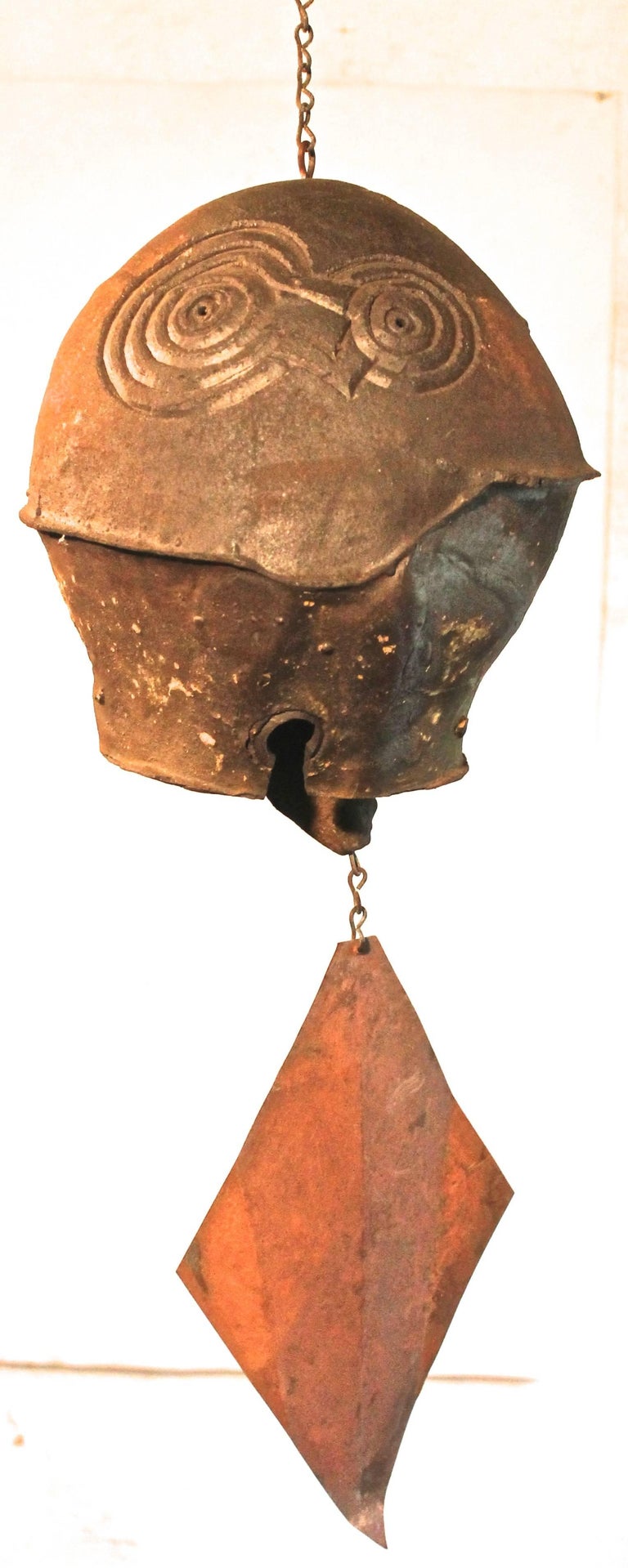 Paolo Soleri Large Arcosanti Ceramic Wind Bell at 1stDibs