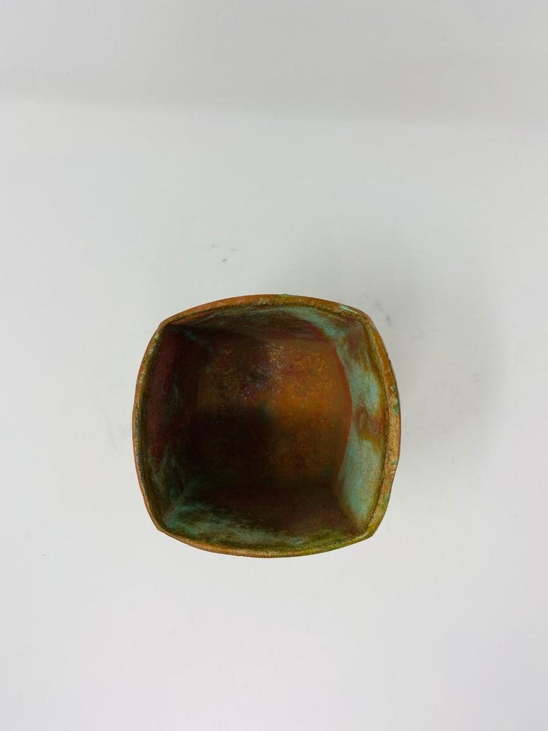 Paolo Soleri Signed Stamped Arcosanti Cosanti Bronze Vessel Planter at ...