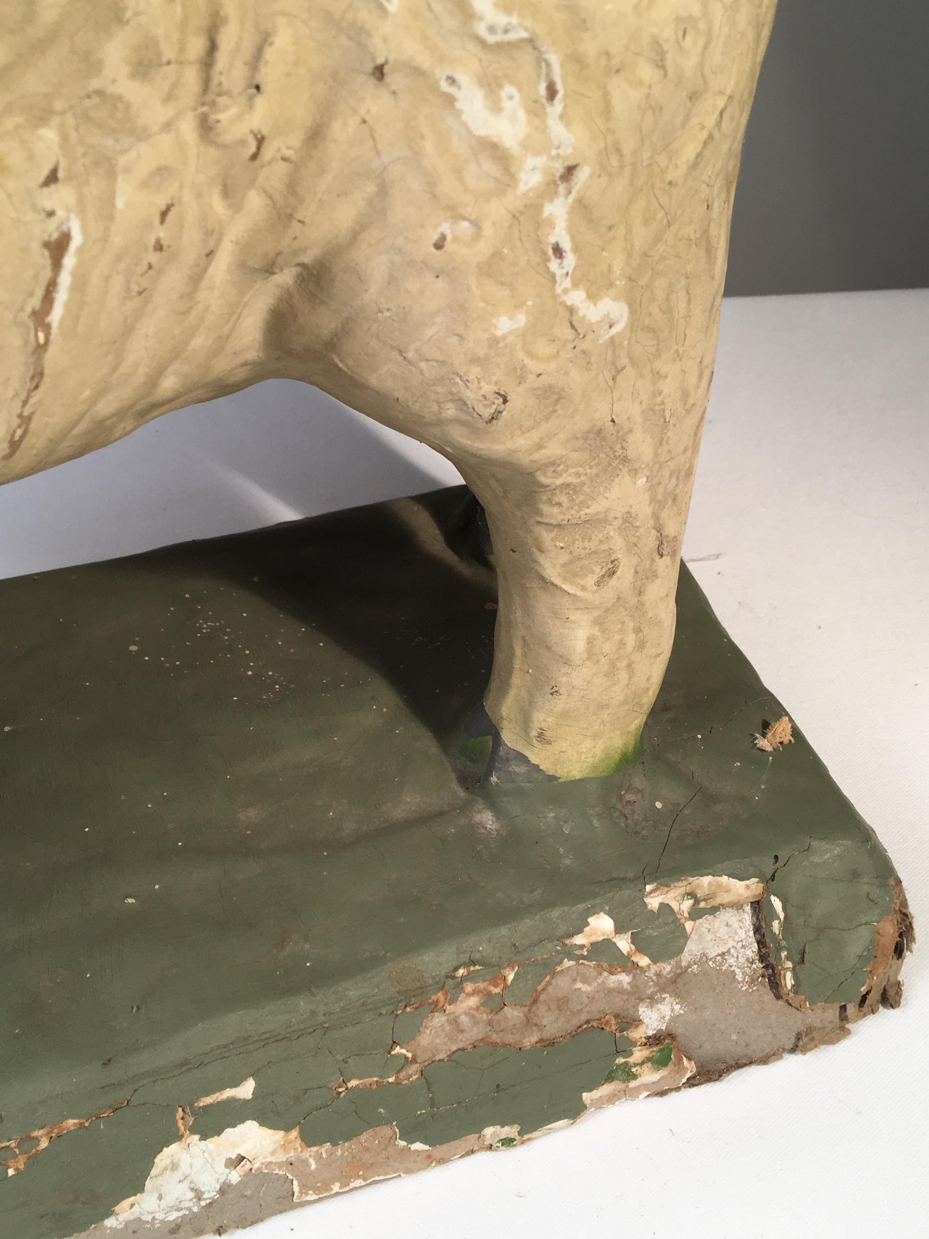 Paper Mache Toy Sheep, French, 19th Century at 1stDibs | paper mache ...