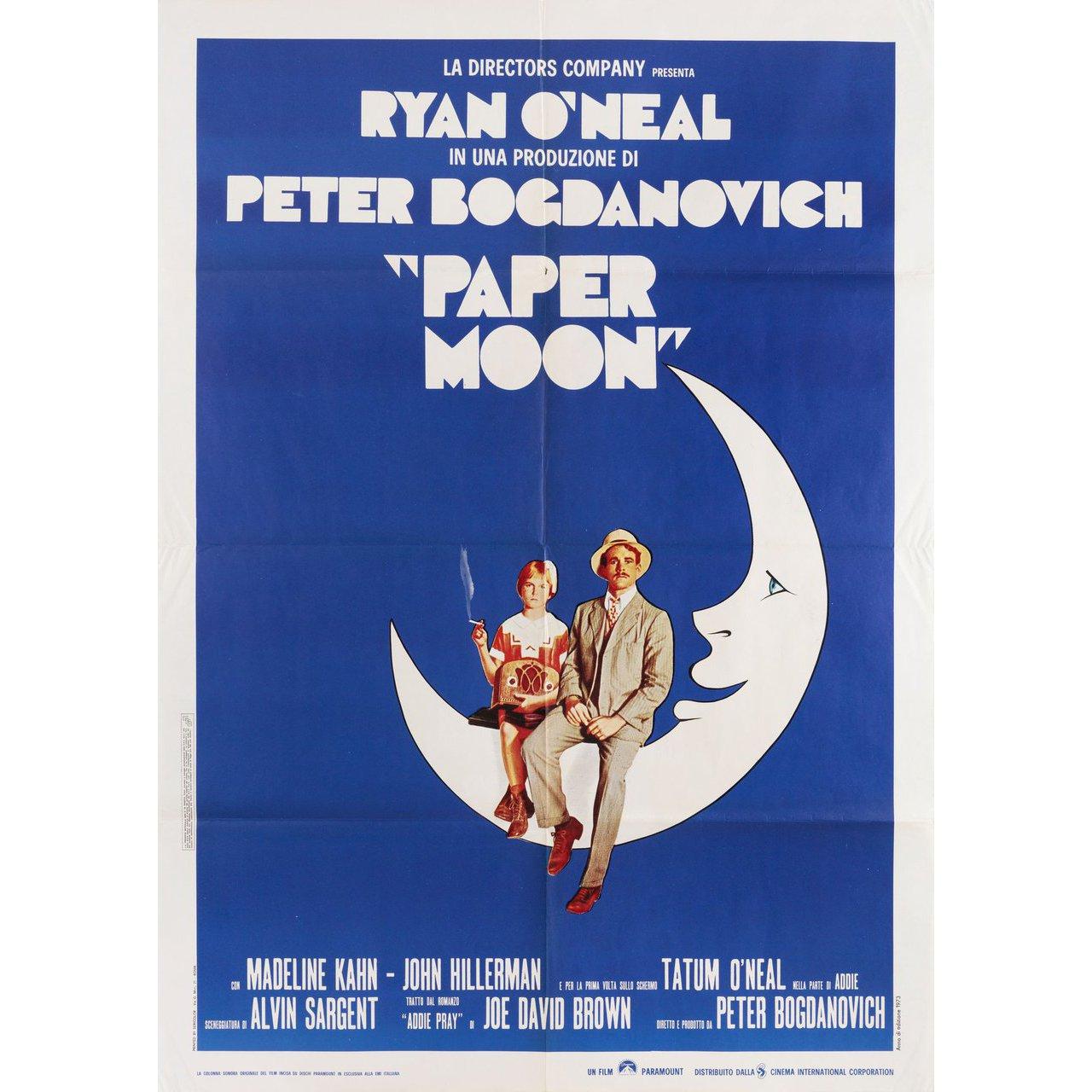 Paper Moon 1974 Italian Due Fogli Film Poster For Sale at 1stDibs