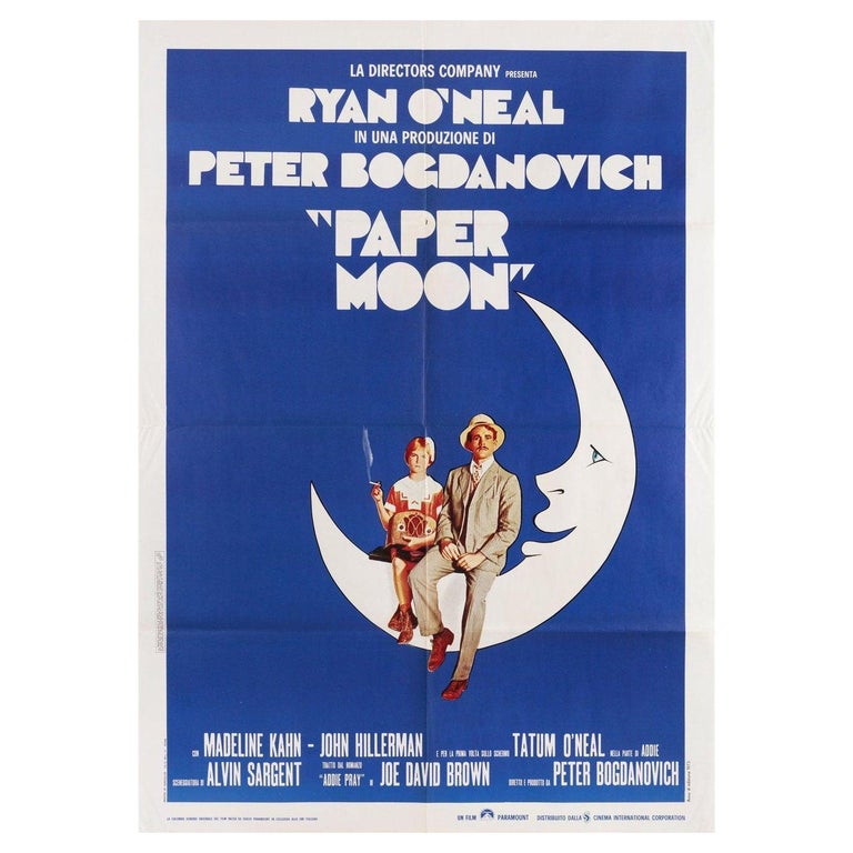 Paper Moon 1974 Italian Due Fogli Film Poster For Sale at 1stDibs