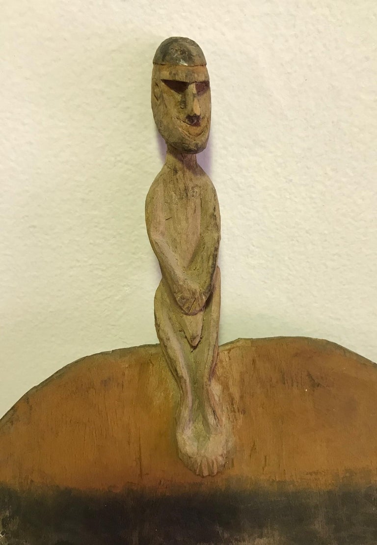 Papua New Guinea Irian Jaya Indonesia Asmat Carved Wood Shield, 19th ...