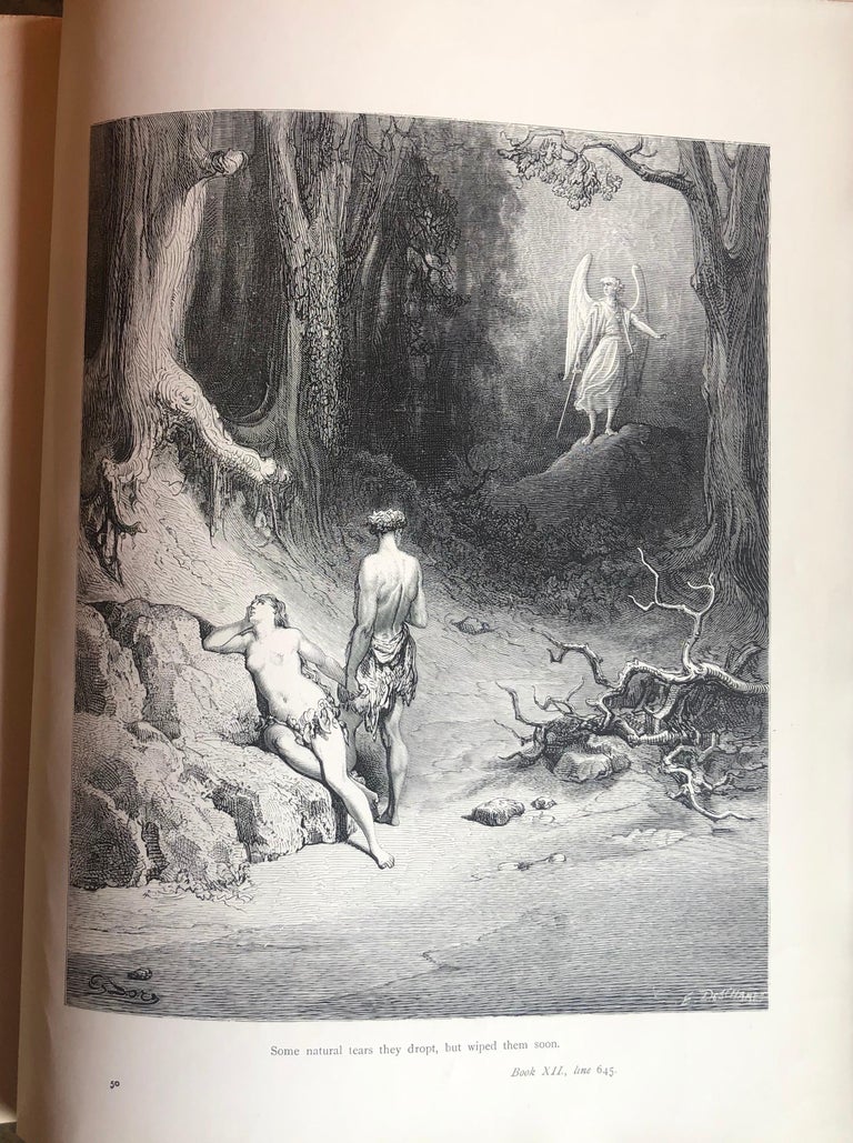 "Paradise Lost" Book by John Milton Illustrated by Gustave Doré, 1900 ...