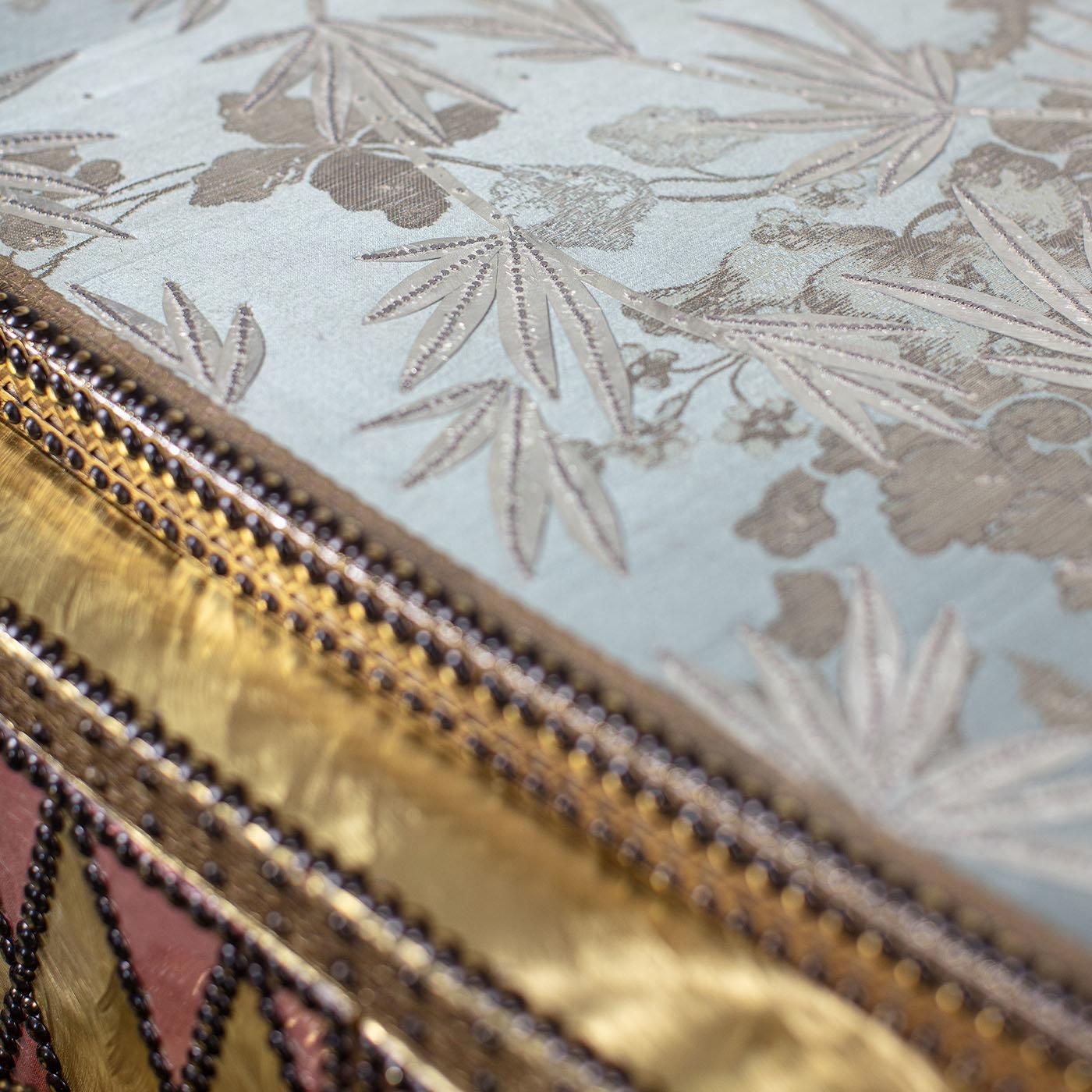 Paradisea Decorated Wood Console For Sale at 1stDibs