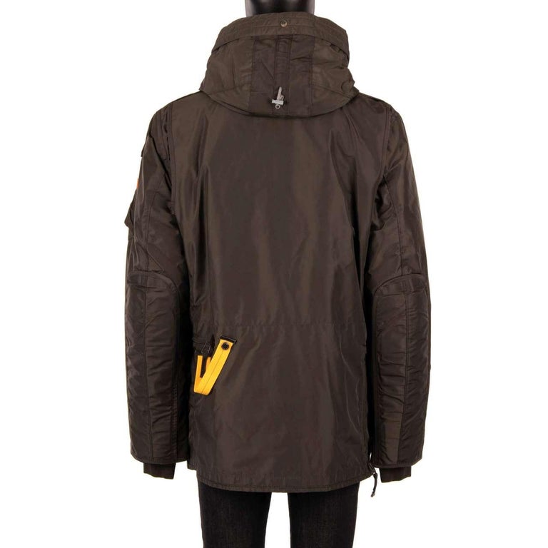 Parajumpers Parka Down Jacket RIGHT H& BASE with Removable Lining Rush ...
