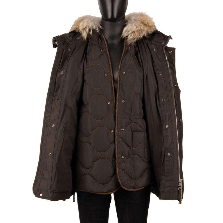 Parajumpers - Parka Down Jacket RIGHT H& with Fur Hoody and Lining Rush ...