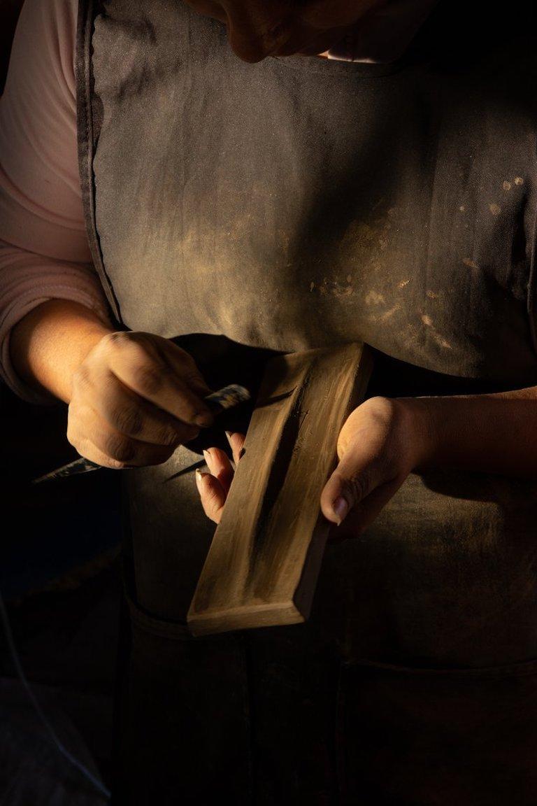 Páramo Tiles MIX 75% with curve and 25% with plain curve For Sale at 1stDibs